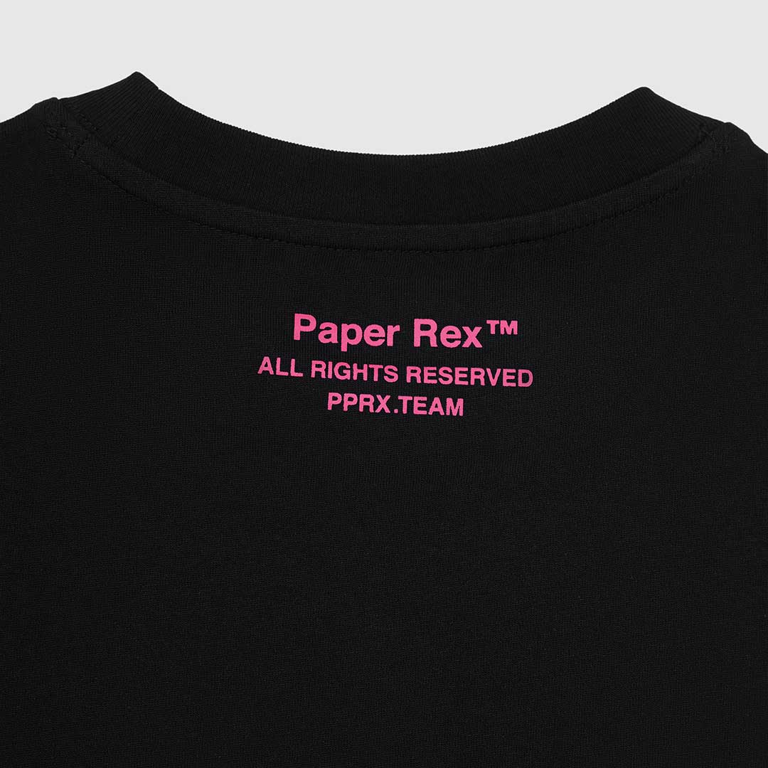 PRX Basic Black Tee – Paper Rex Shop